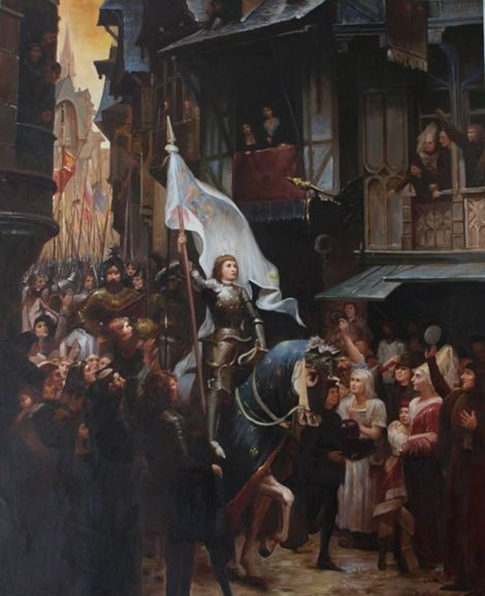 Quadro Giovanna D'Arco - Max Quality di Classici, falso d'autore ...